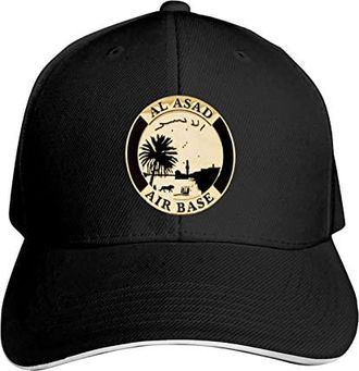 Generic Baseball Casquette Base Al Asad Irak Classique Casquettes De Golf Unisexe Golf Hats pour Hip Hop Golf Course