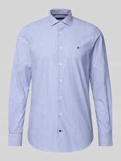Tommy Hilfiger Tailored Fit Businesshemd aus reiner Baumwolle