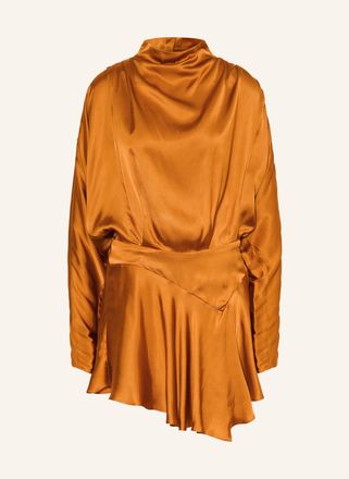 Isabel Marant Isabel Marant Satinkleid Neline braun