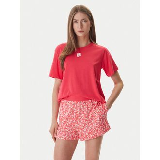 DKNY Pyjama YI90095 Korallenfarben Regular Fit