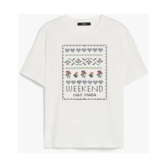 Max Mara Damen, Oberteile, Wei&szlig;, SGr&ouml;&szlig;e