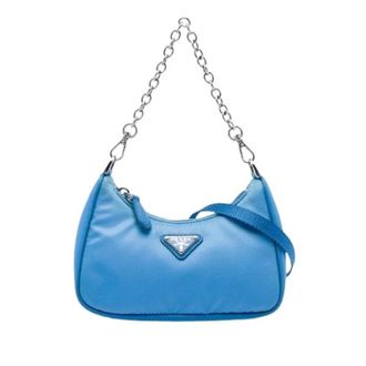 Prada Pre-owned Vintage Satchel - - Pre-owned - Damen - Blau - ONE SIZE