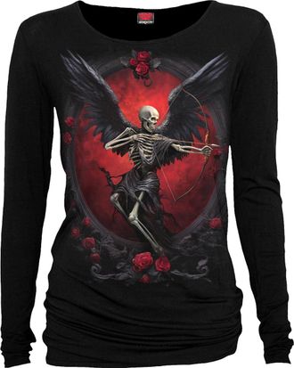 Spiral Cupids Curse - Longsleeve Frauen Langarmshirt schwarz XL