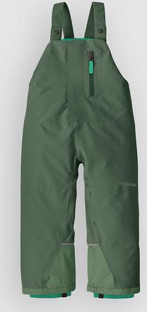Patagonia Snow Pile Baby Kids Bib Pants canopy green