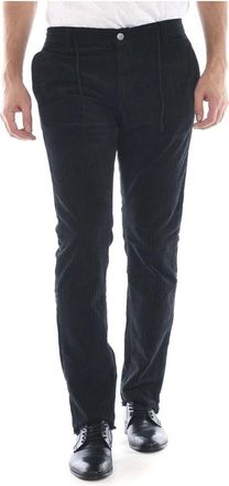 Daniele Alessandrini Homme, Pantalons, Noir, Taille: W32 Pantalone Boston Old