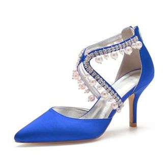 Generic Escarpins à Talons Hauts et Bride arrière pour Femmes, Bout ...