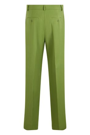 Max Mara Womens Trousers Virgin Wool Pistachio Trouser Suits
