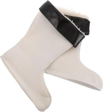 BESTONZON Lot de 2 Doublures Chaudes pour Bottes de Pluie Mi-Mollet 28 CM en Polaire &Eacute;paisse Isolante Imperm&eacute;ables et Adapt&eacute;es Pointures 42-44 pour Randonn&eacute;e et