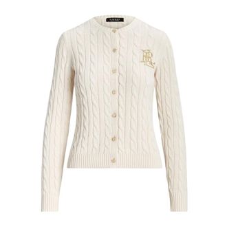 Ralph Lauren Damen, Strickwaren, Beige, XLGr&ouml;&szlig;e