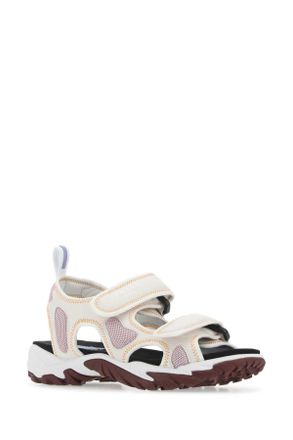 McQ by Alexander McQueen Unisex Multicolor Fabric S10 Striae Sandals 9213 Sandali