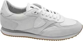 Philippe Model Homme, Chaussures, Blanc, Taille: 40 EU Blville Low-Top Baskets
