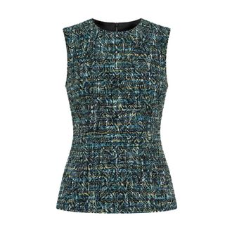 Dolce & Gabbana Gewebtes Oberteil - - Tops - Damen - Mehrfarbig - XS