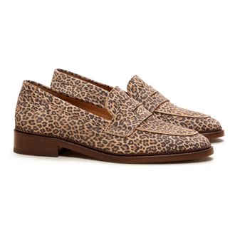 Rivecour Mocassins n&deg;82 Cuir Imprim&eacute; Rivecour