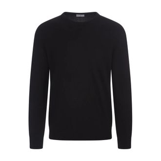 Fedeli Homme, Pulls, Noir, Taille: 4XL Pull en cachemire noir