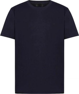 Dondup Homme, Tops, Bleu, Taille: M T-shirt en jersey de coton