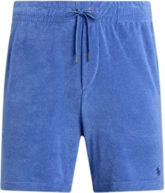 Polo Ralph Lauren Homme, Shorts, Bleu, Taille: XL Knit Shorts
