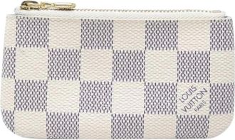 Louis Vuitton Pre-owned Pochette Cles - Femme - Pre-owned - Blanc - Taille: ONE Size
