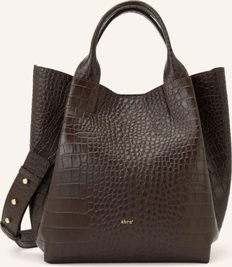 Abro Abro Shopper Essential Medium Mit Pouch braun