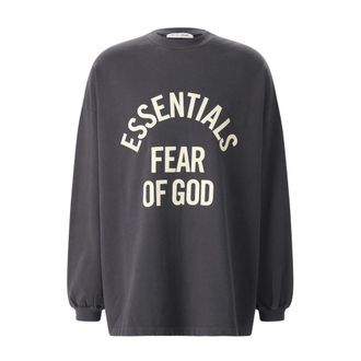 Fear of God Herren, Sweatshirts & Hoodies, Schwarzk, LGr&ouml;&szlig;e