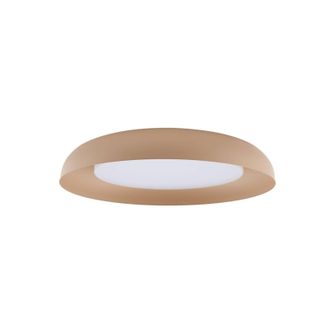 Lindby LED Deckenleuchte Florie (Modern) in Creme (1 flammig,) - Lampe Deckenlampe Wohnzimmerleuchte
