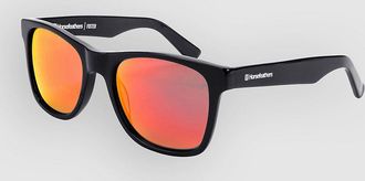 Horsefeathers Foster Gloss Black mirror red