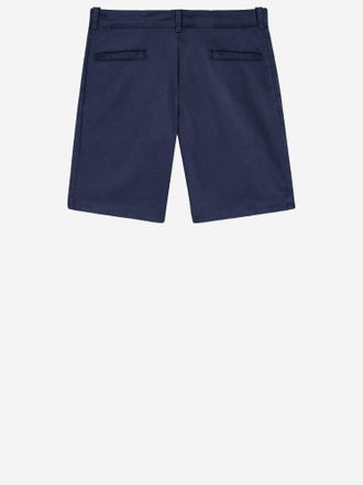 HUGO BOSS Mens Shorts Cotton Stretch Navy