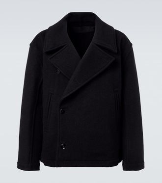Christophe Lemaire Cabanjacke aus Wolle