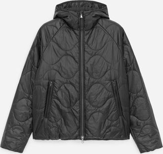 Arket ACTIVE Kapuzenjacke -Schwarz