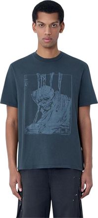 Our Legacy Homme, Tops, Gris, Taille: XL Box T-Shirt