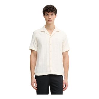 Joop Hanau Resort Shirt - - Shirts - Herren - Beige - M