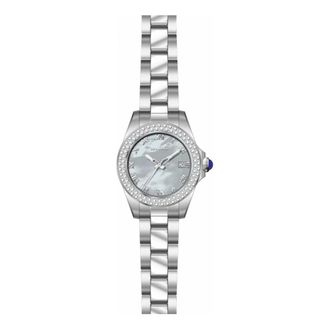 Invicta Femme, Accessoires, Gris, Taille: ONE Size Montre Angel Ronde