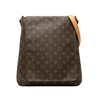 Louis Vuitton Sac bandouli&egrave;re vintage doccasion - Femme - Pre-owned - Brun - Taille: ONE Size