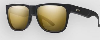 Smith Lowdown 2 Matte Black Gold Sonnenbrille cp plrzd blk gold mirror