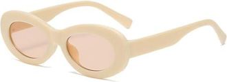 Generic Lunettes De Soleil Dext&eacute;rieur &Agrave; Petite Monture For Hommes, Sport For Femmes, Vacances Et Conduite(Beige)
