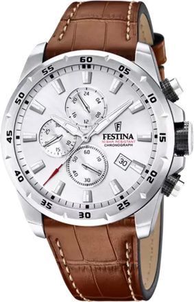 Festina unisex, Accessoires, Brun, Taille: ONE Size Chronographe Intemporel