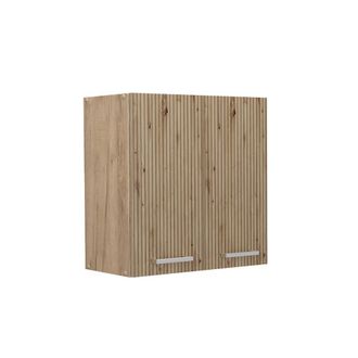 Vicco Hängeschrank R-Line, hängender Küchenschrank, Artisan-Eiche/Goldkraft Eiche, 60 cm