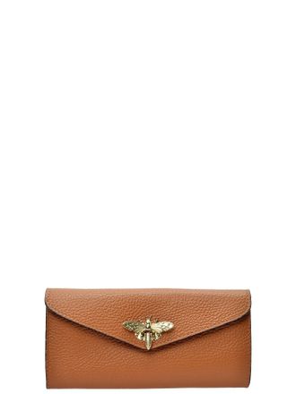 Anna Luchini Braun Rindsledertasche