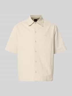 Boss Orange by Hugo Boss Regular Fit Cordhemd aus Baumwoll-Mix Modell LAKITH_M