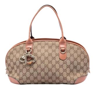 Gucci Pre-owned Vintage Satchel - - Pre-owned - Damen - Beige - ONE SIZE
