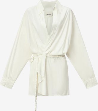 Isabel Marant Veste Keren - Femme - Blanc - Taille 34 - Isabel Marant