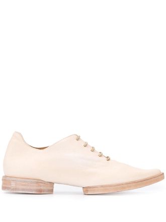 Uma Wang Spitze Oxford-Schuhe - Nude