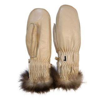 Restelli Guanti Damen, Accessories, Beige, 8 INGr&ouml;&szlig;e