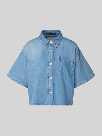 Raffaello Rossi Relaxed Fit Hemdbluse mit Lyocell-Anteil Modell Zuri