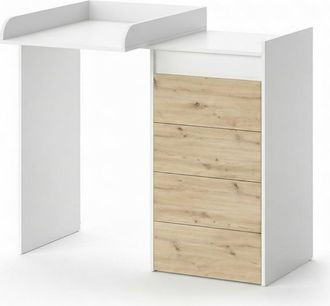 Vicco Waschmaschinenschrank Wei&szlig; Alf 116x98x50 cm - Badezimmerschrank f&uuml;r die Waschmaschine, Mehr Stauraum ohne Bodenfl&auml;che zu nutzen