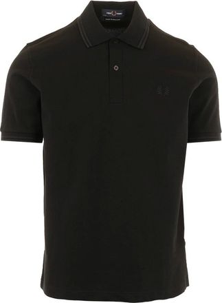 Fred Perry Homme, Tops, Noir, Taille: XL Twin-tipped Polo