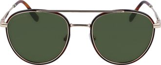 Lacoste L258S 771 SHINY GOLD 53/20/140 Herren Sonnenbrillen