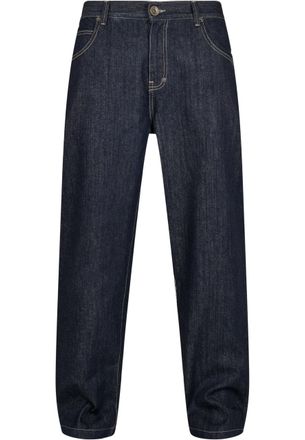 Southpole Herren Embossed Denim Hose, raw Indigo, 32