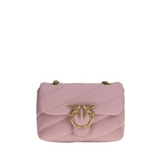 Pinko Pinko, Femme, Sacs, Rose, Taille: ONE Size Love Puff Baby Cl Sheep Nappa