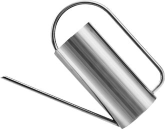 DOITOOL Edelstahl Gie&szlig;kanne mit Langem Ausguss Wasserfester Metall Bew&auml;sserungstopf f&uuml;r Zimmerpflanzen und Bonsai Langlebiges Gartenger&auml;t f&uuml;r Innen Au&szlig;enberei