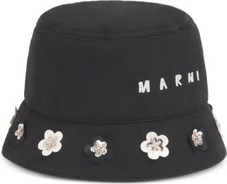 Marni bob à logo - Noir
